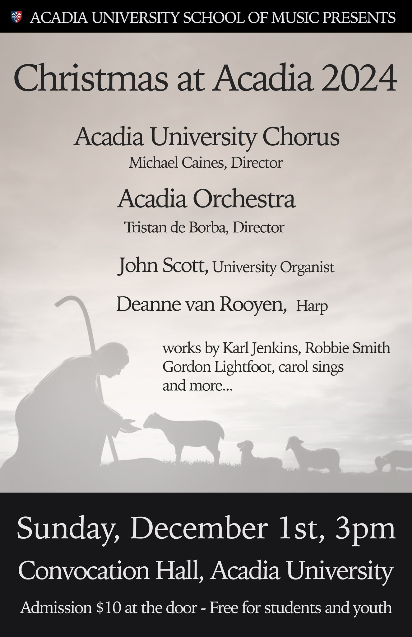 Christmas at Acadia 2024 (Convocation Hall) - School of Music